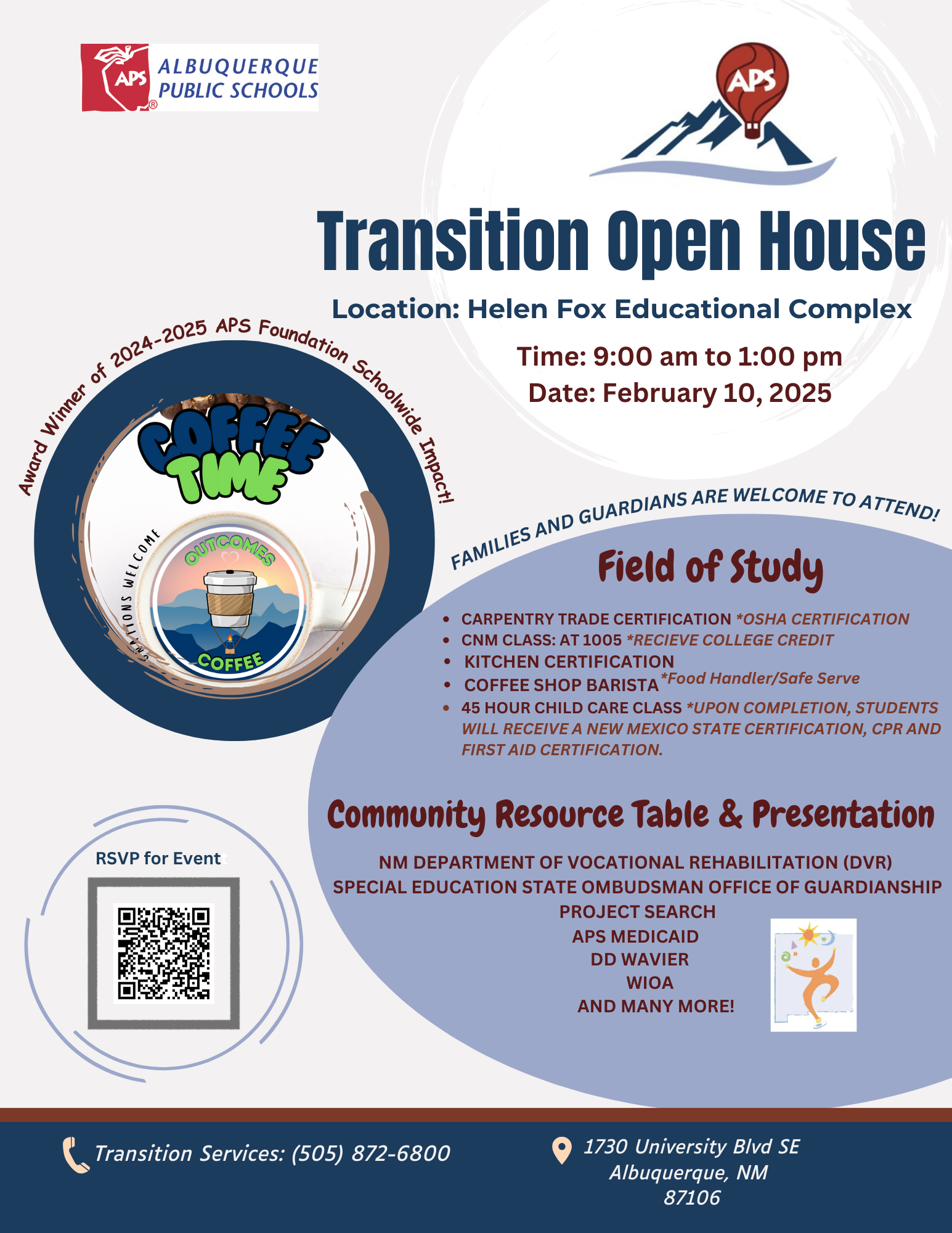 Transition Services Open House - NM Technology Assistance Program